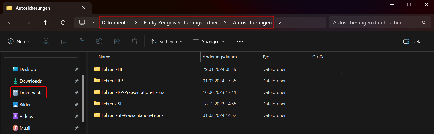 Wechseln von Flinky Zeugnis Classic zu Evo - Flinky Software